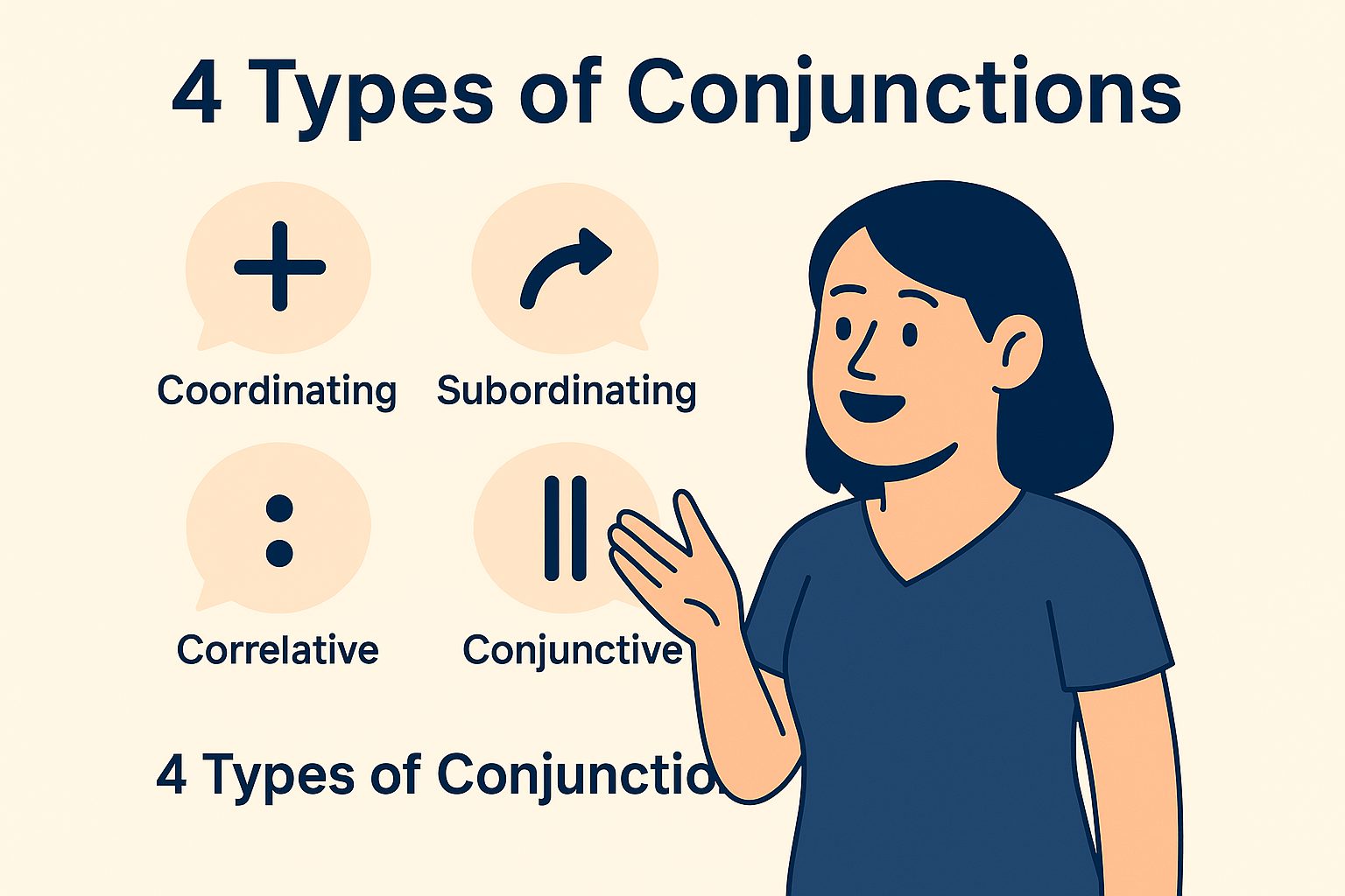 The 4 Types of Conjunctions: Examples and Rules - SkyGrammar
